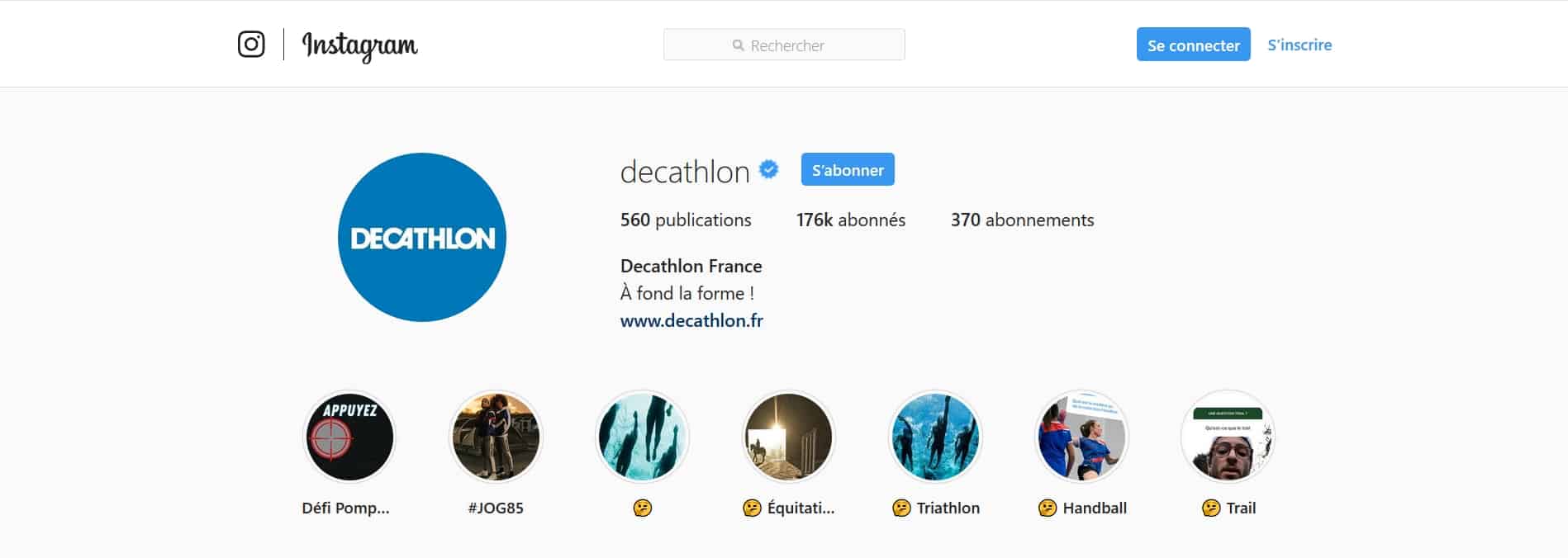 Stratégie digitale Decathlon – Réseaux sociaux (2) | Savoir Plus