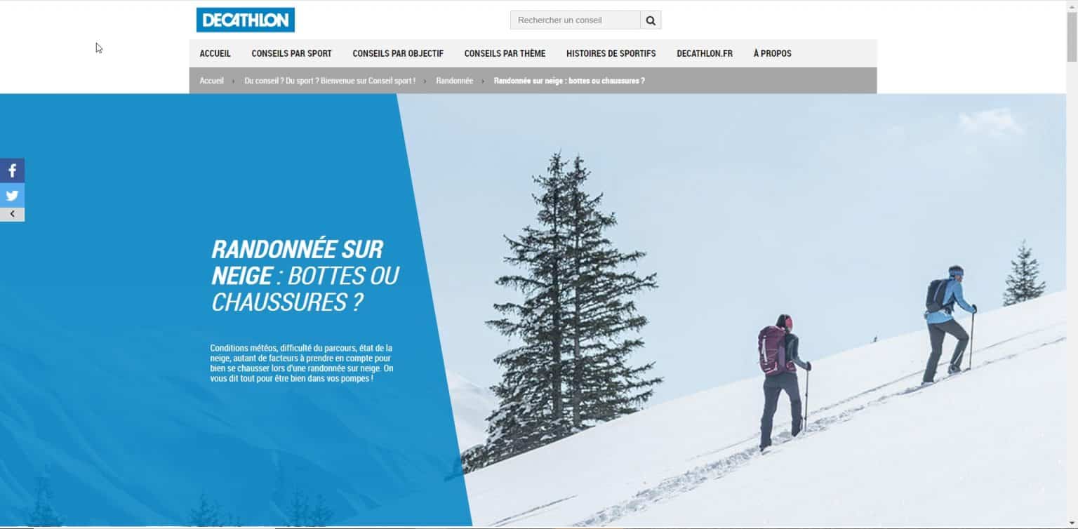 Stratégie digitale Decathlon – Site Internet (1) | Savoir Plus